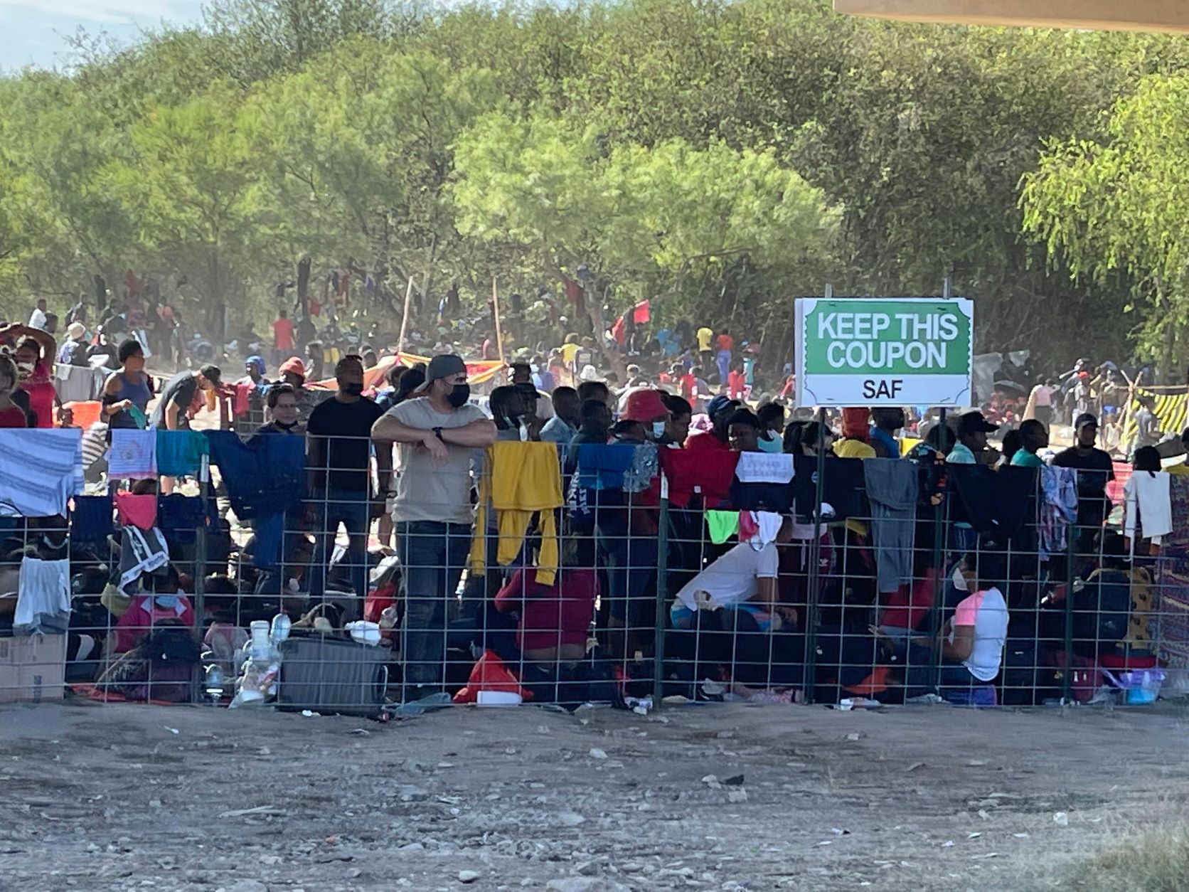 News Congressman Gonzales Releases Photos From Migrant Camp 830times
