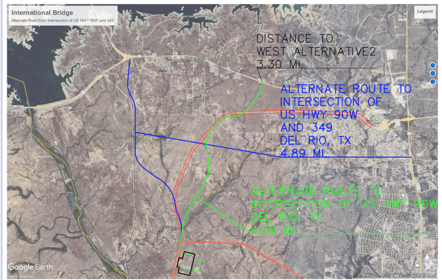 NEWS - County judge proposes alternate route for second bridge - 830Times