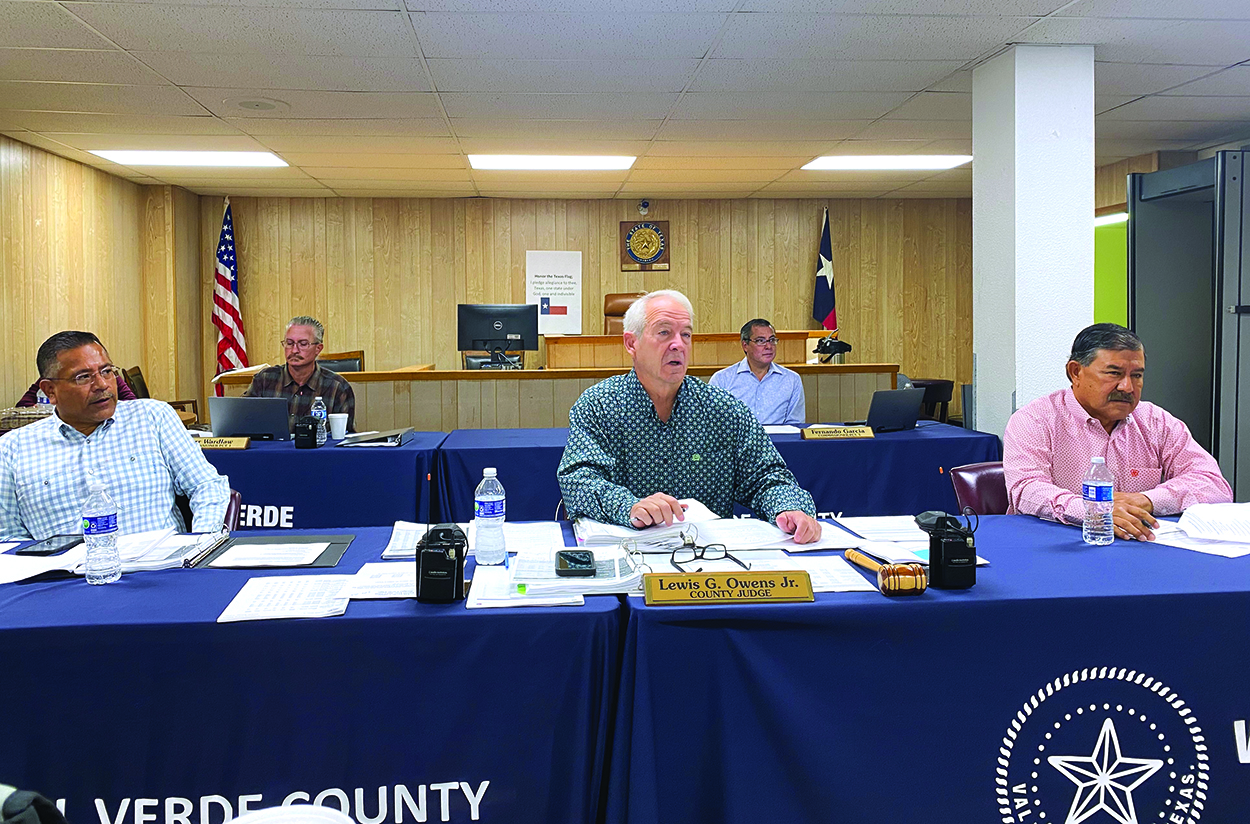 Wednesday's Val Verde County Commissioners Court roundup - 830Times